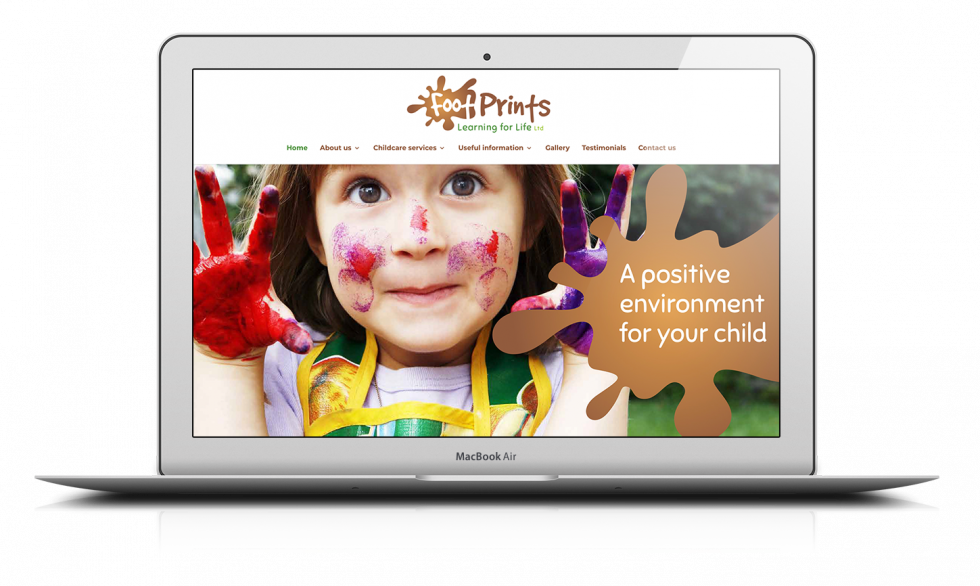 Footprints Website - Reactive Design | Websites | Branding | Print
