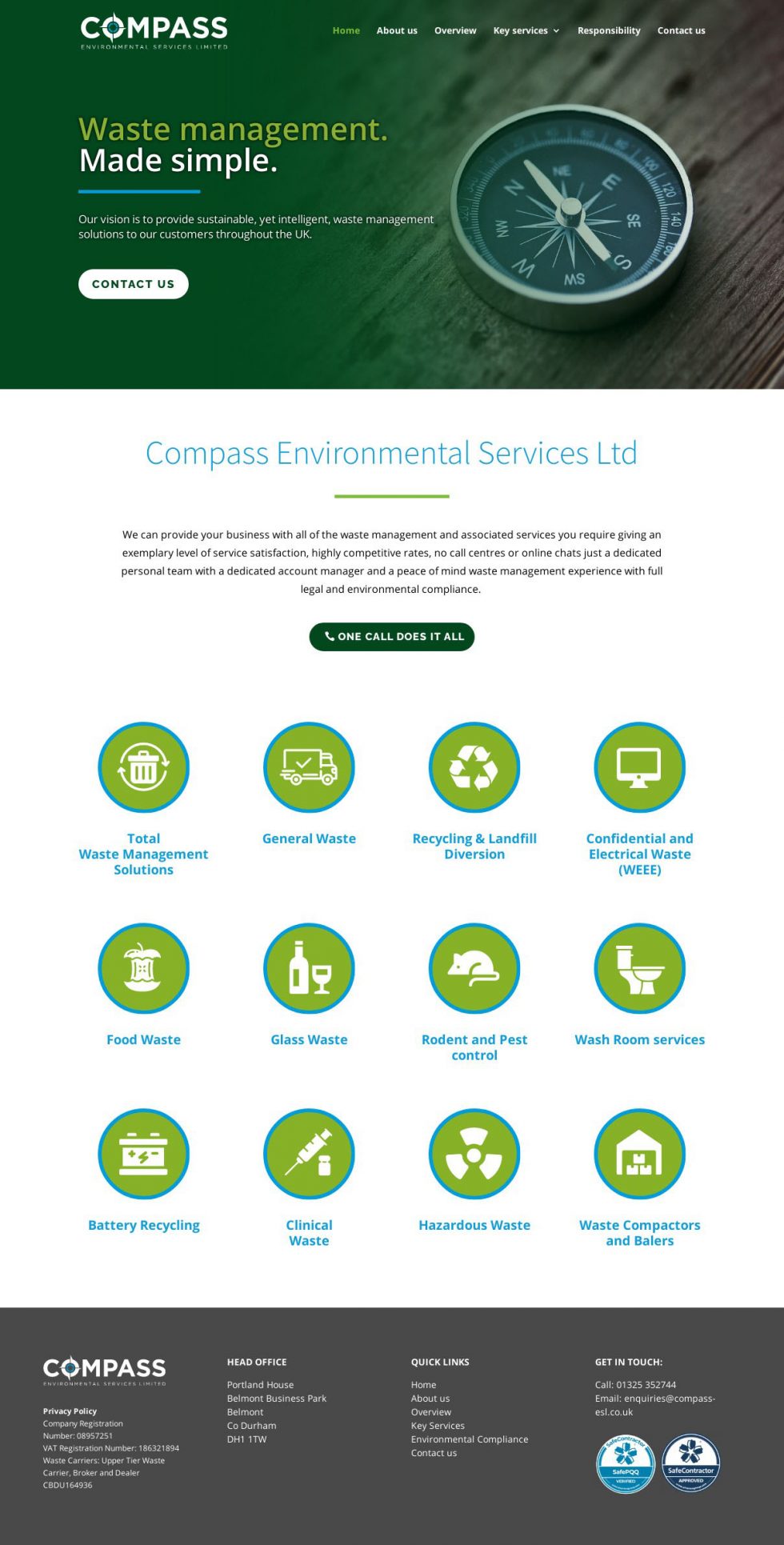 Compass Environmental - Reactive Design