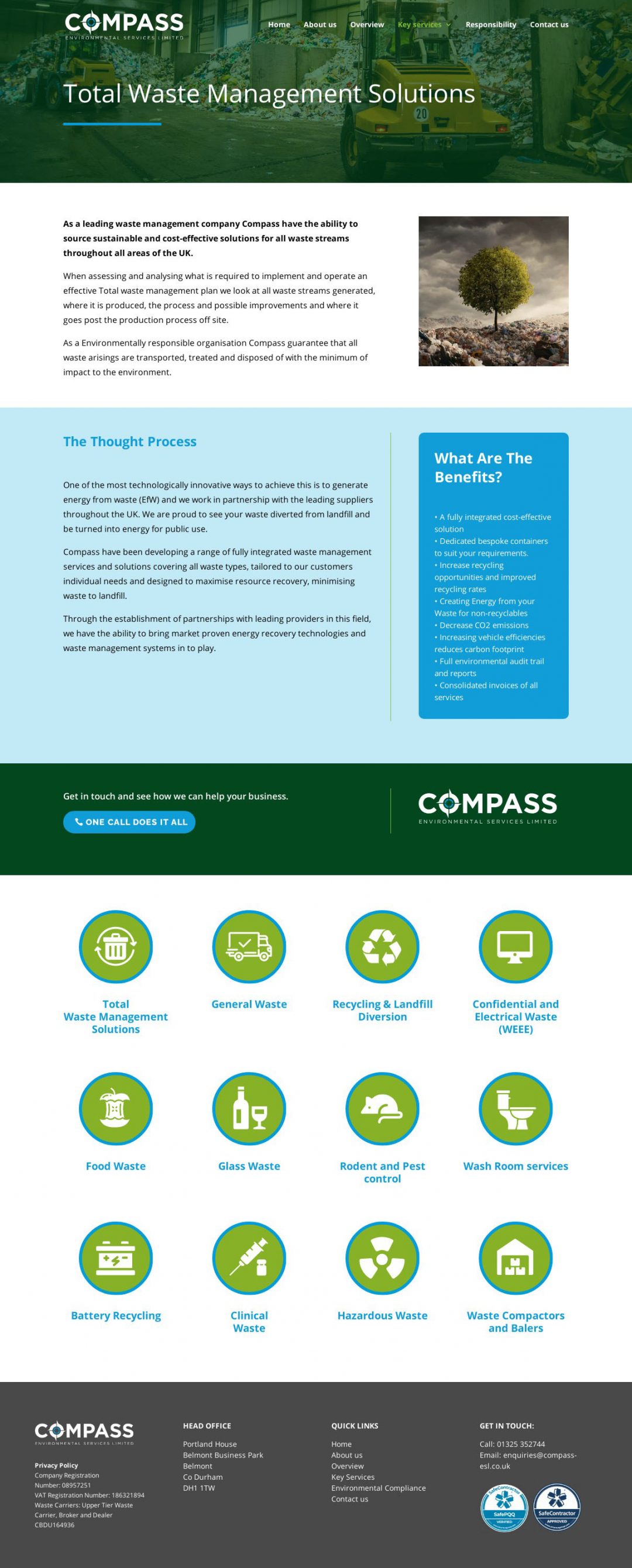 Compass Environmental - Reactive Design