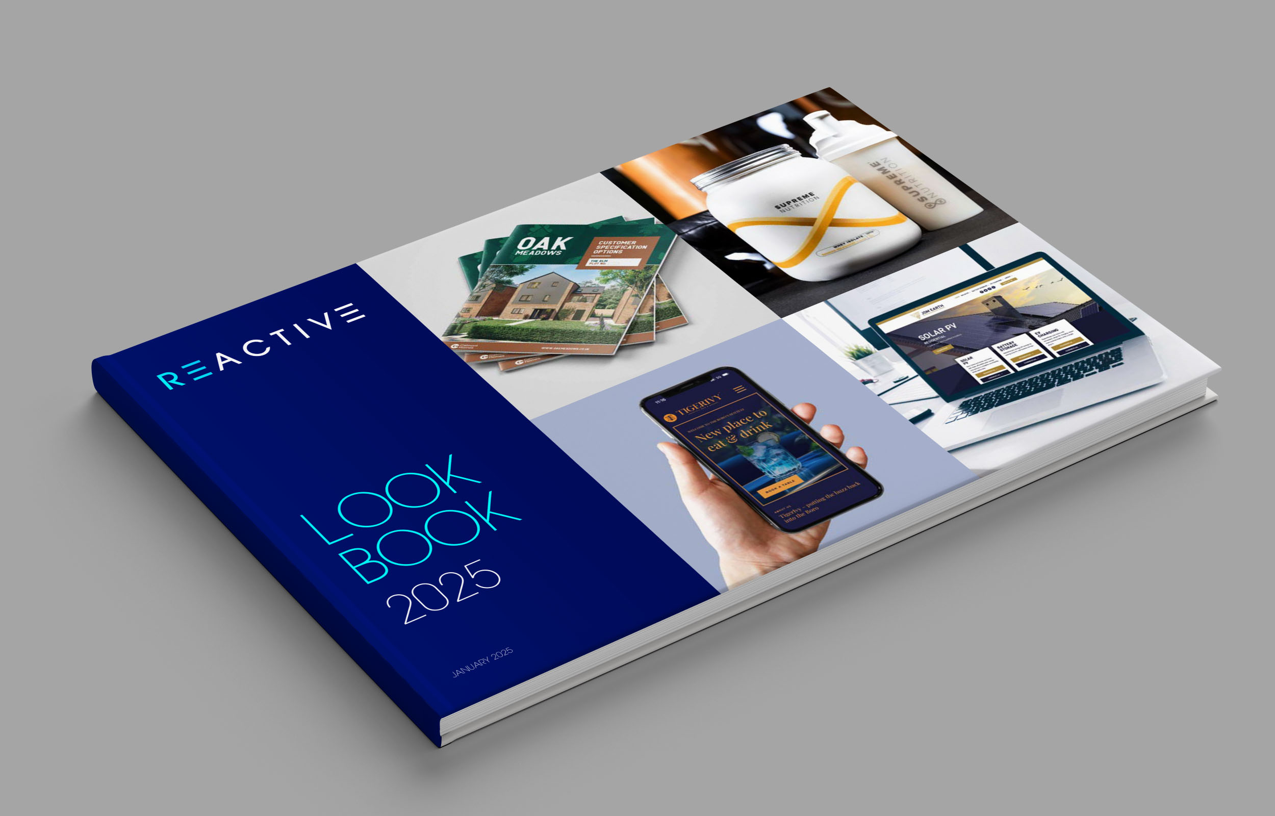 Reactive Look Book - Reactive Design | Websites | Branding | Print