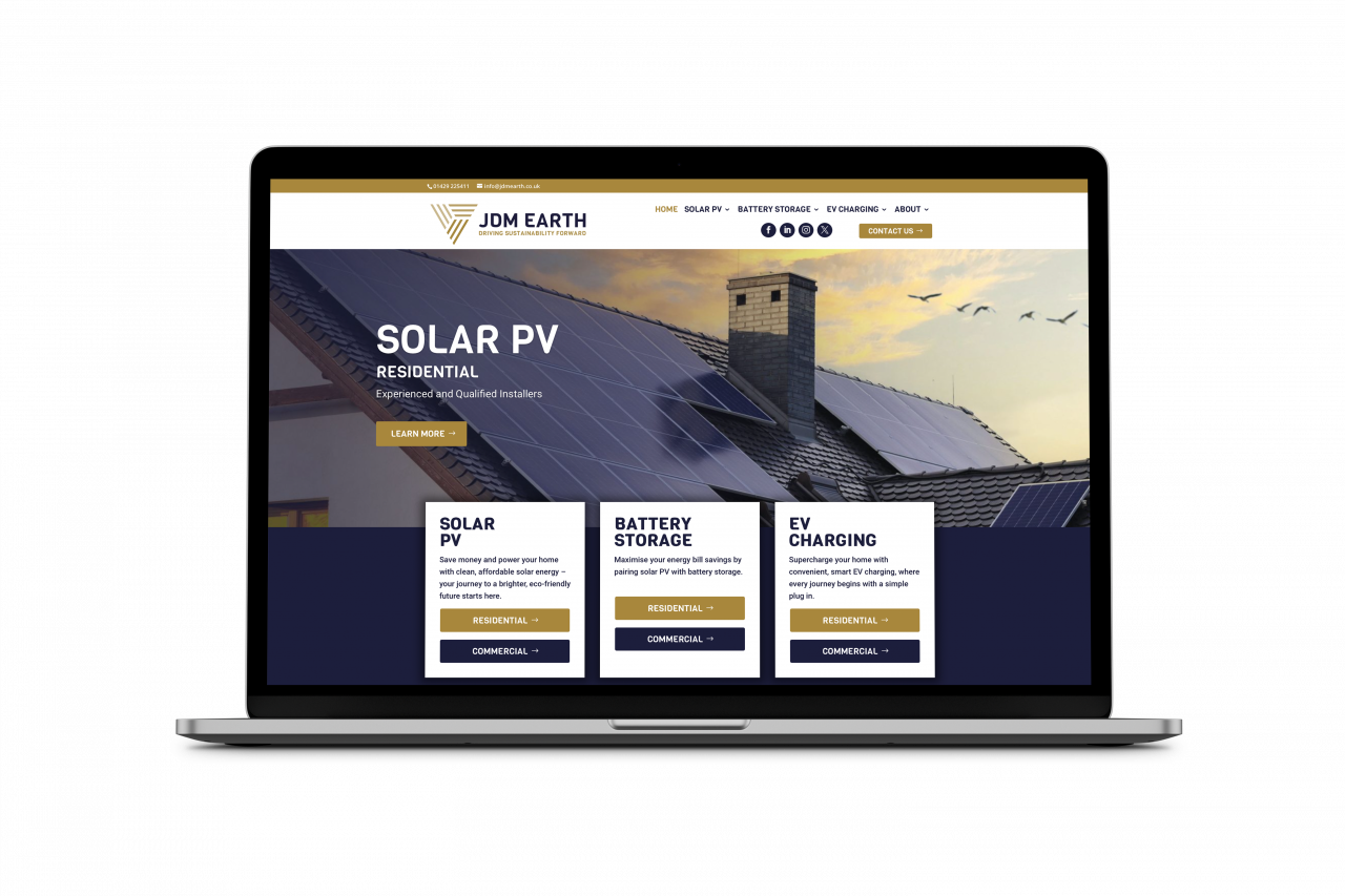 JDM Earth - Reactive Design | Websites | Branding | Print