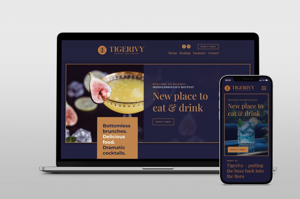 TigerIvy - Reactive Design | Websites | Branding | Print